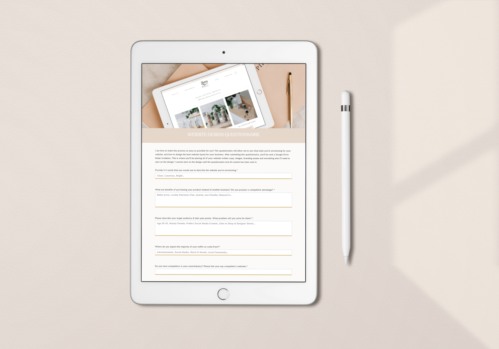 My Step-by-Step Website Design Process | createwithdanielle.com