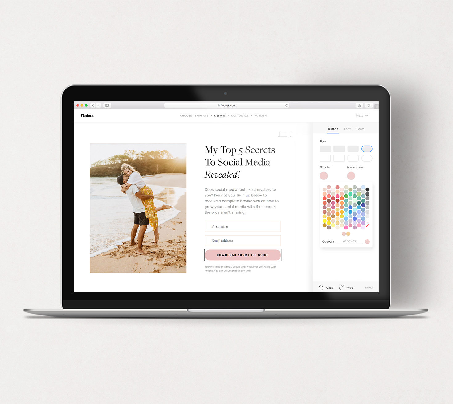 Create Stunning Emails for Your Business with Flodesk | CWD