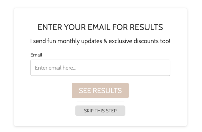 Grow Your Email List with a Fun Interact Quiz | createwithdanielle.com