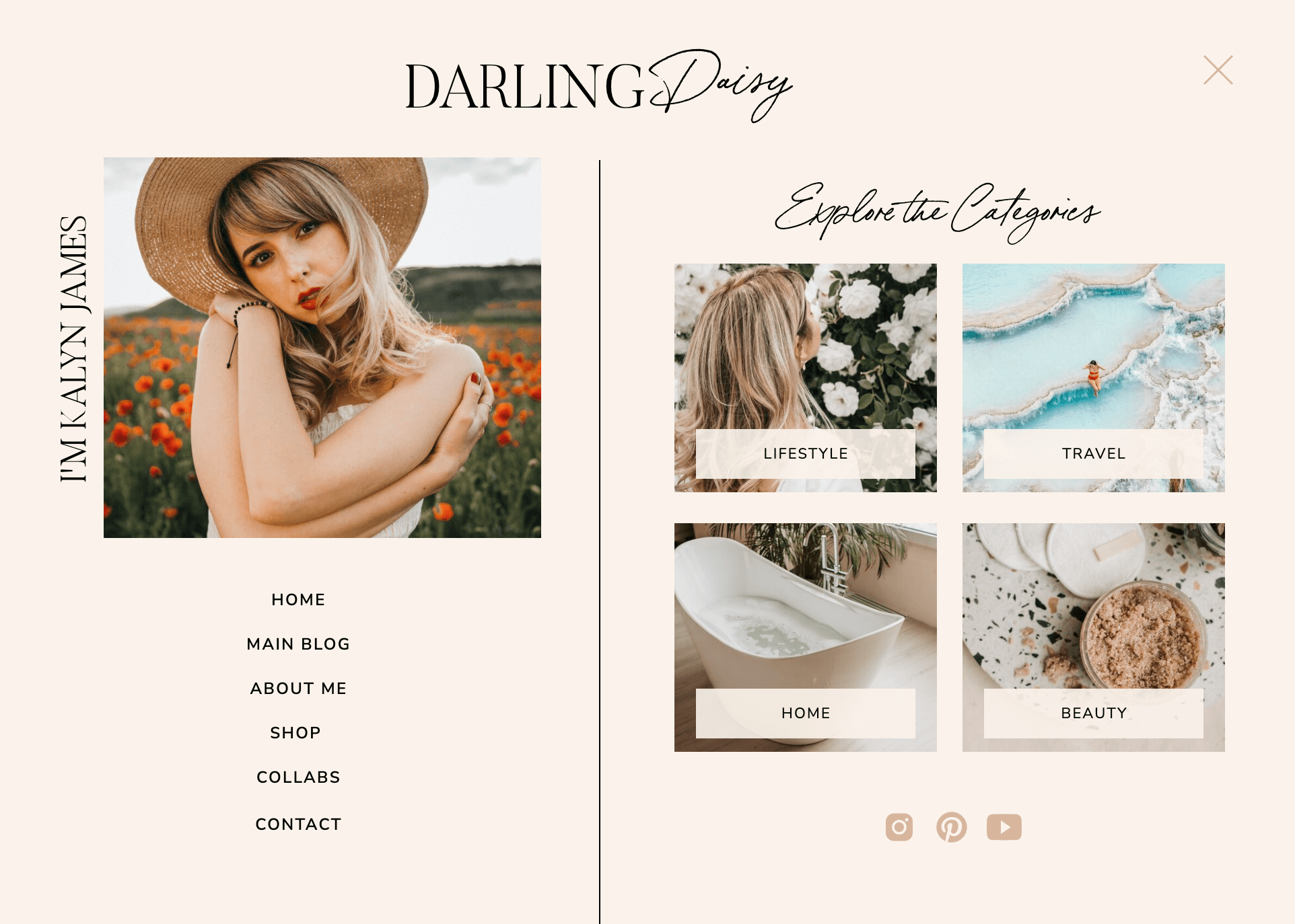 How to Create a Pop Out Menu in Showit | CWD