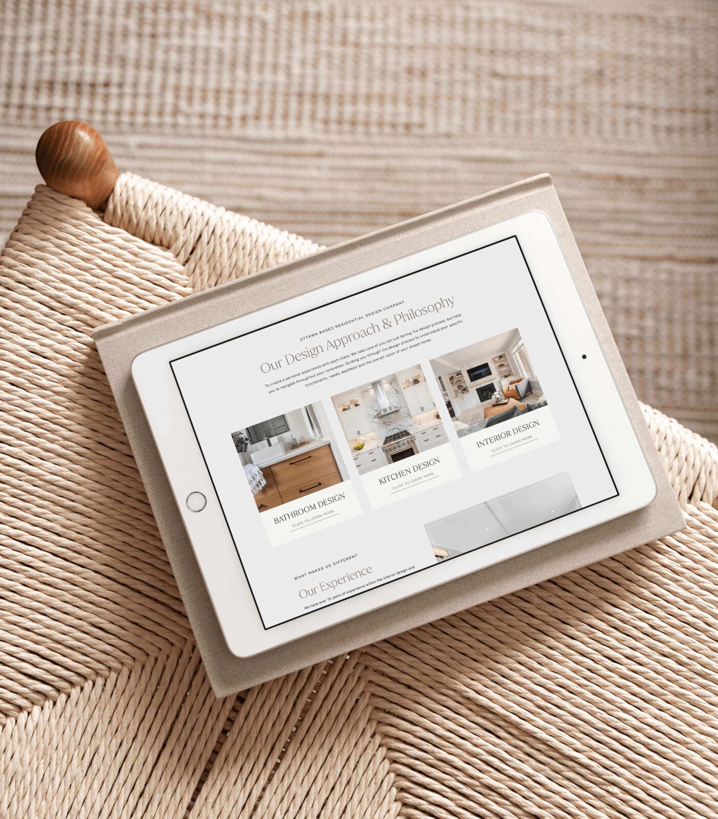 Showit Interior Designer Website Design | Create with Danielle