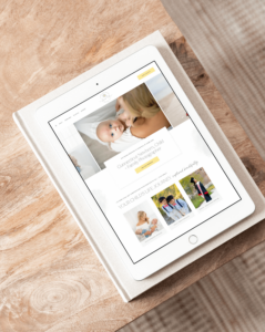 Showit Newborn & Family Photographer Website Design | CWD