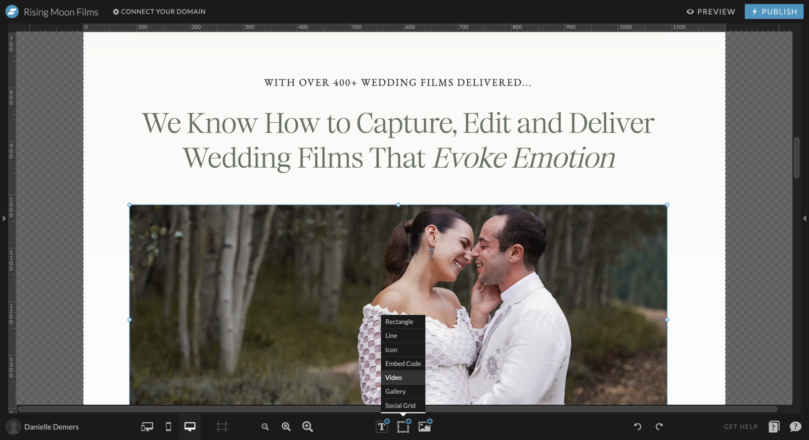 How to Add a Video to Your Showit Website Tutorial | CWD